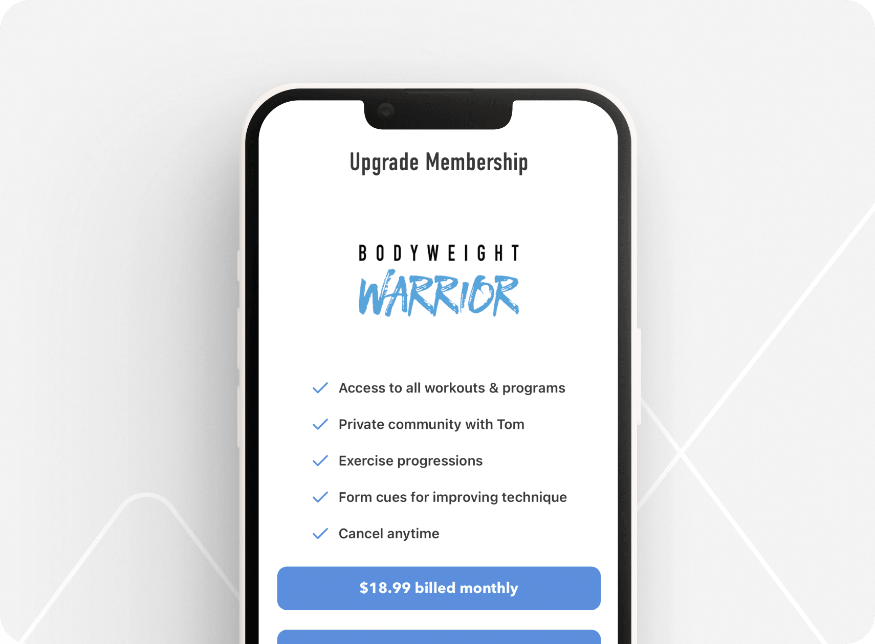 Trybe | Mobile apps for fitness creators