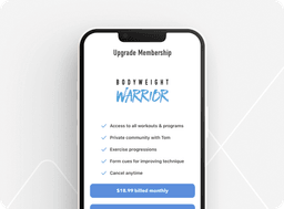 Trybe | Mobile apps for fitness creators